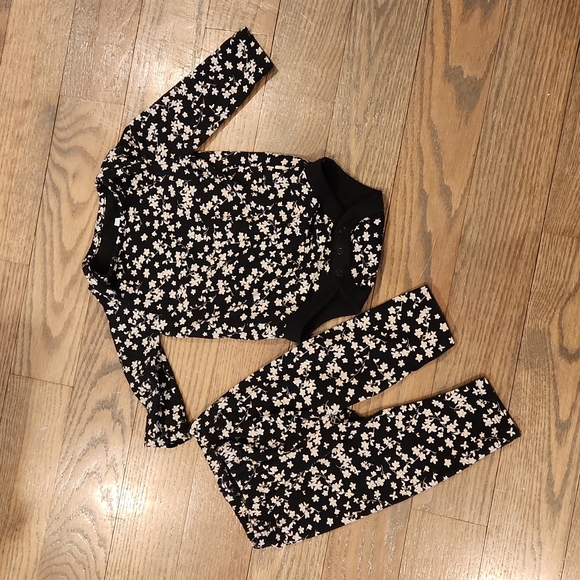 GAP | Matching Sets | Gap Mix And Match Set In Black And White Floral ...